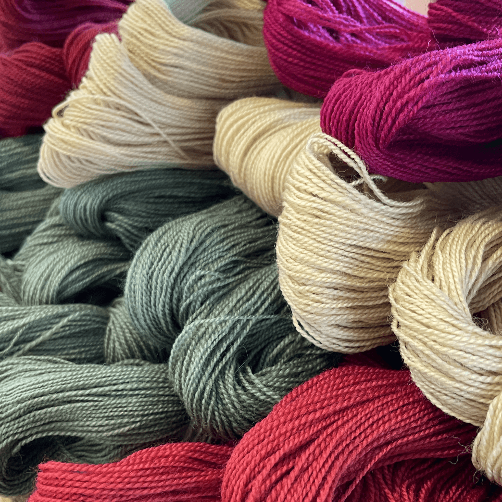 Broder/Vev garn - Hulda Bunader